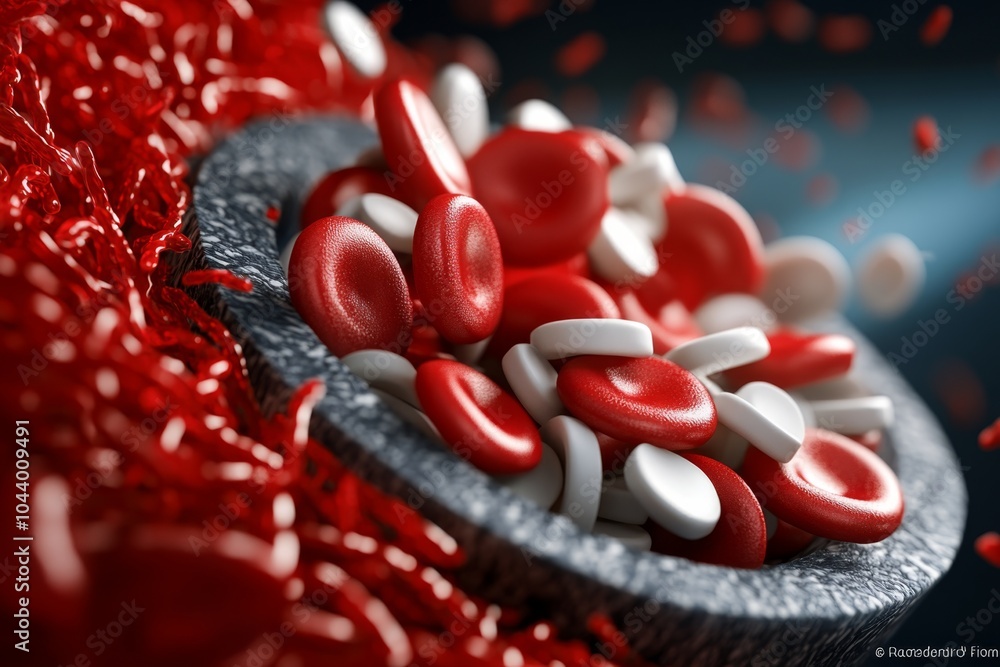 Simple line art of platelets interacting with fibrin, illustrating the ...