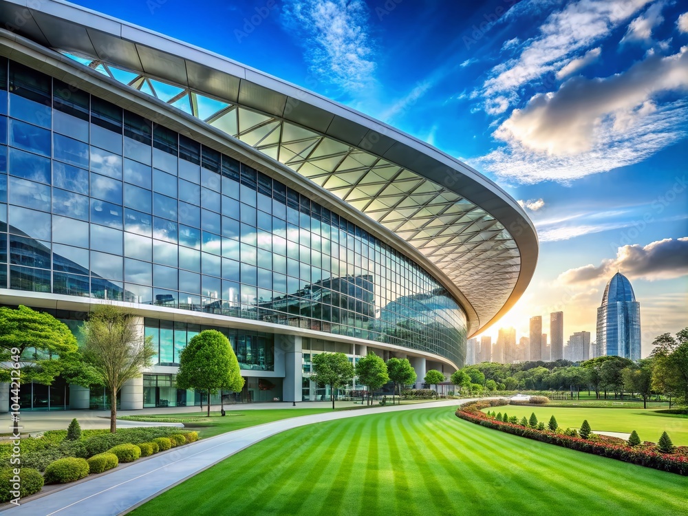 Modern Sports Complex Architecture with Innovative Design Features and ...