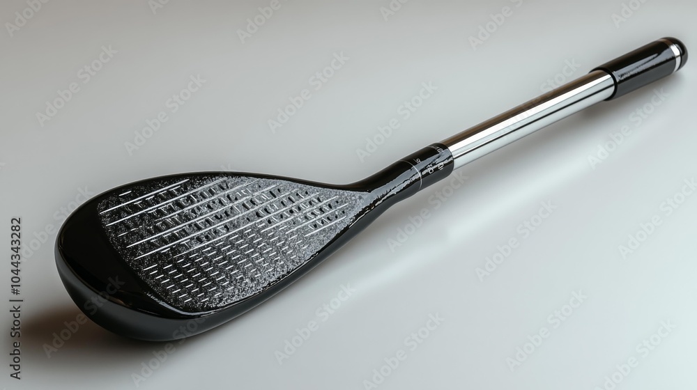 Golf club mockup isolated on white background sleek design with ...