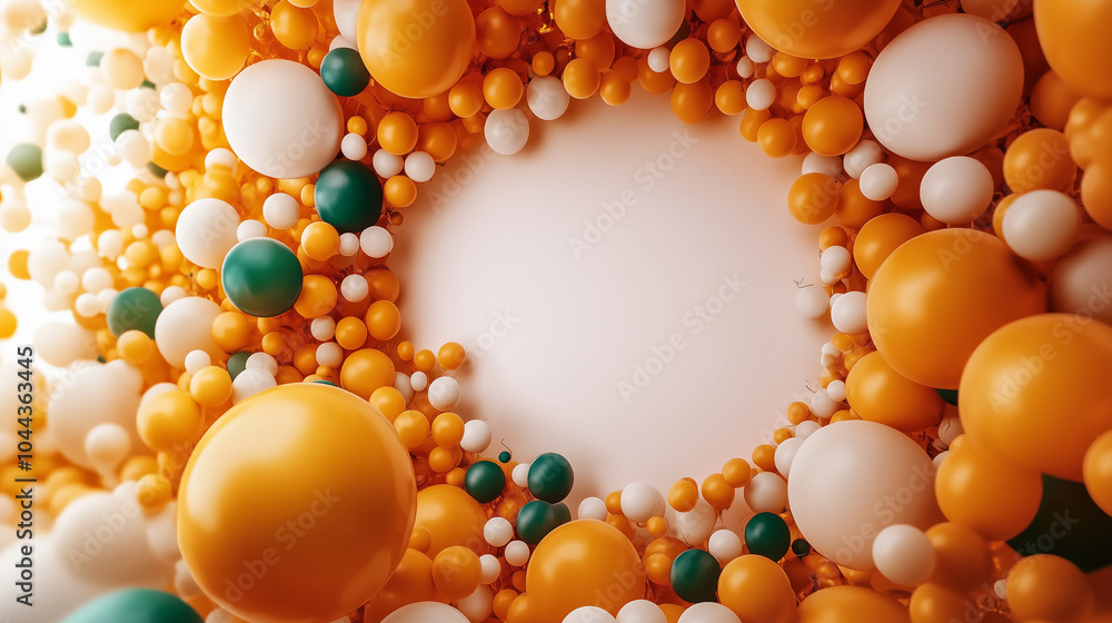 modern eye-catching Letters: Create a blank central space for ...