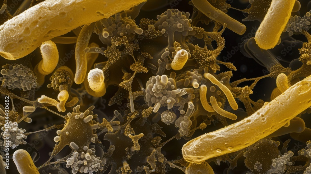 Ancient microbes under microscope reveal intricate cellular structures ...