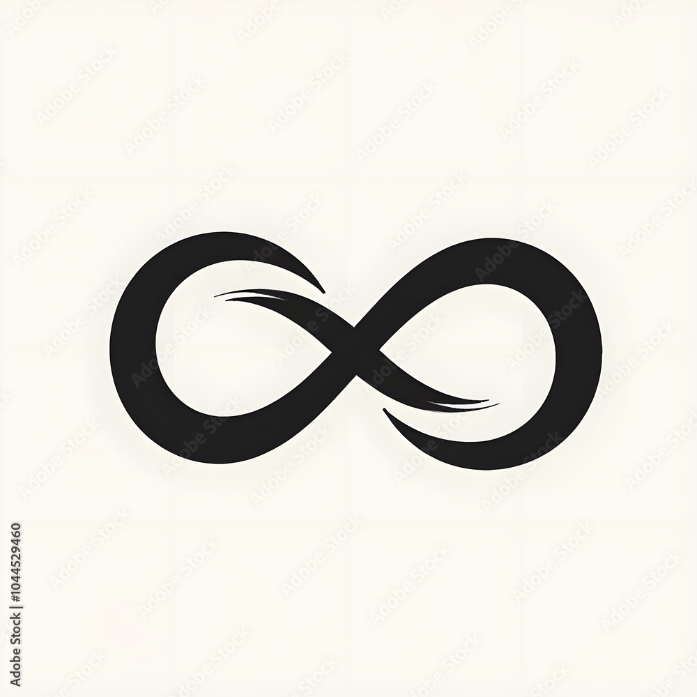infinity symbol. infinity logo icon, high contrast infinity symbol logo ...
