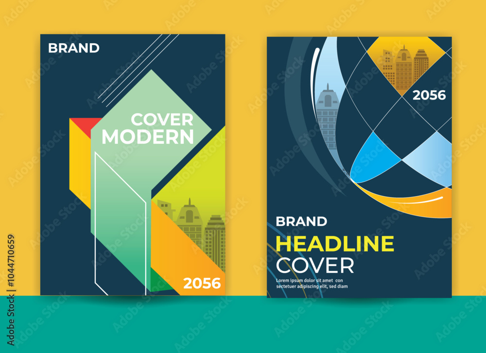 company profile cover design, Business promotion cover, annual report ...