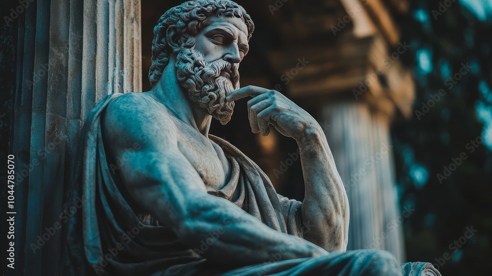 3D model of a Perseus statue made of marble during the Renaissance. In ...