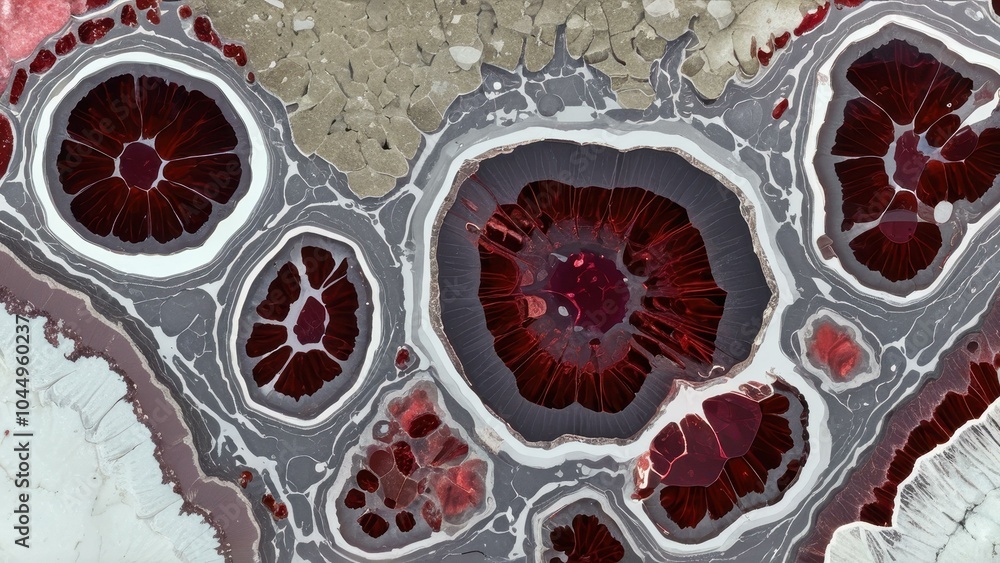 Ultra-detailed 3D microscopic visualization of garnet crystal ...