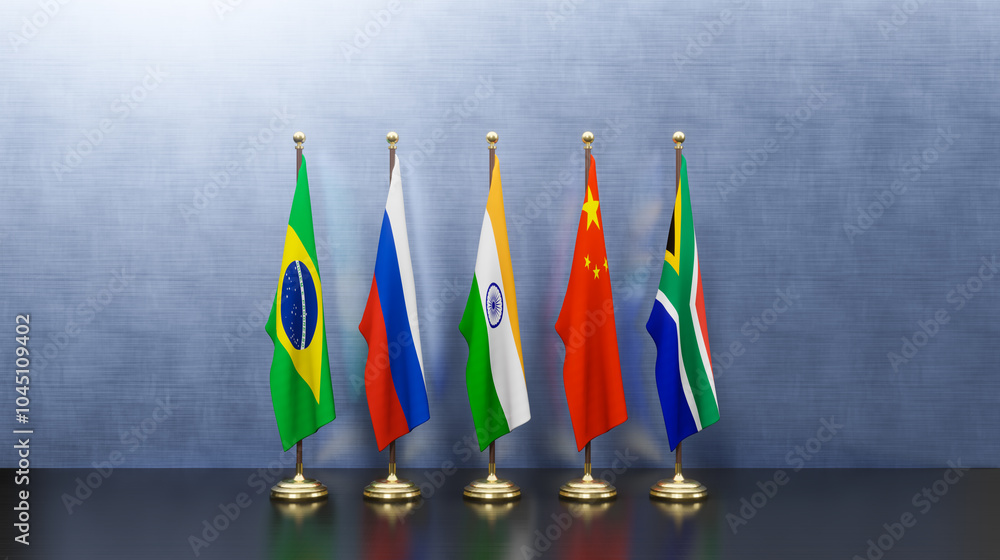 BRICS summit, photo flags brics membership concept of the brics summit ...
