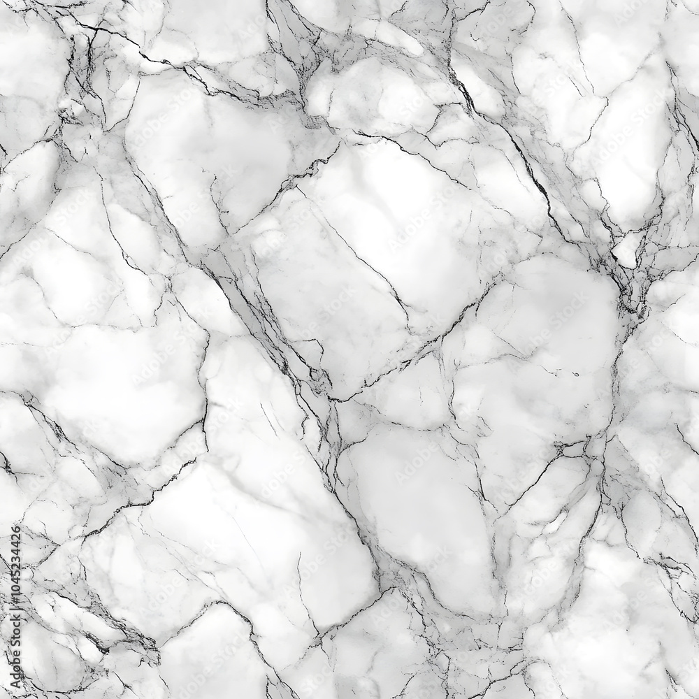 White Carrara marble seamless texture: A high-resolution seamless ...