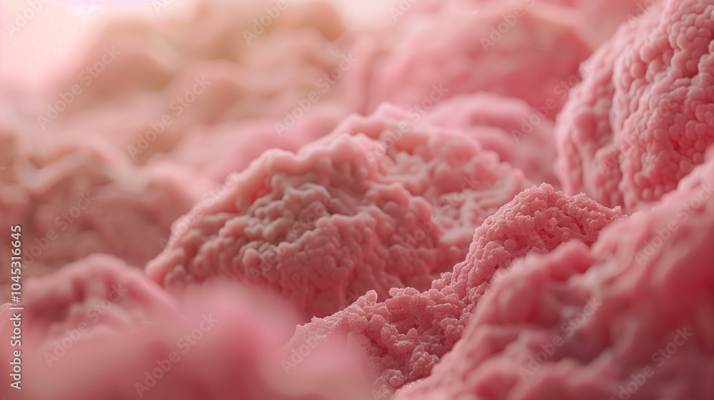 Microscopic view of a cell undergoing apoptosis, nucleus shrinking and ...