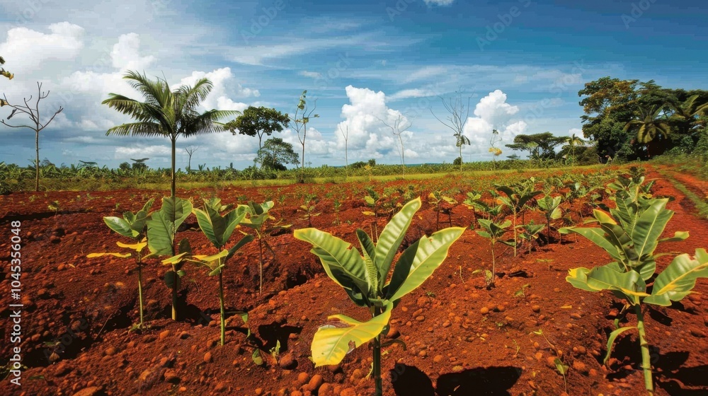 Red Soil: Rich in iron oxide and found in tropical regions, red soil ...