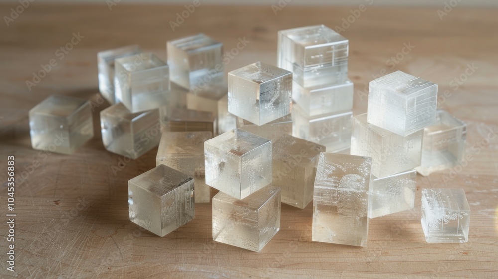 Cubed Ice: Clear and uniform, cubed ice is perfect for chilling ...