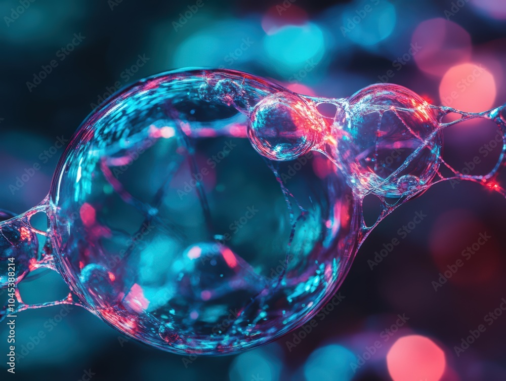 A longitudinal view of a blood vessel shows a large air bubble in the ...