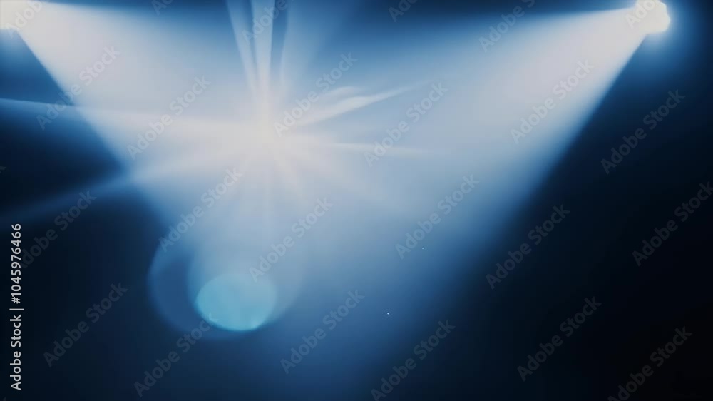Be captivated beautiful volumetric beam effects white spotlight moving ...