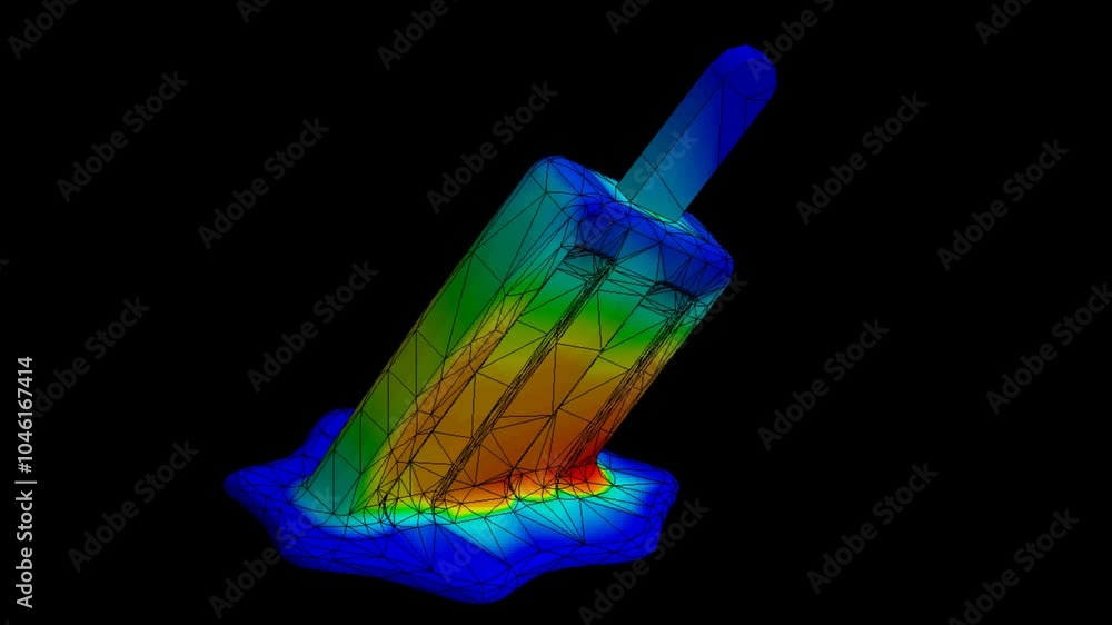 Mechanic simulation engineering - Stress and breakpoint analysis of Ice ...