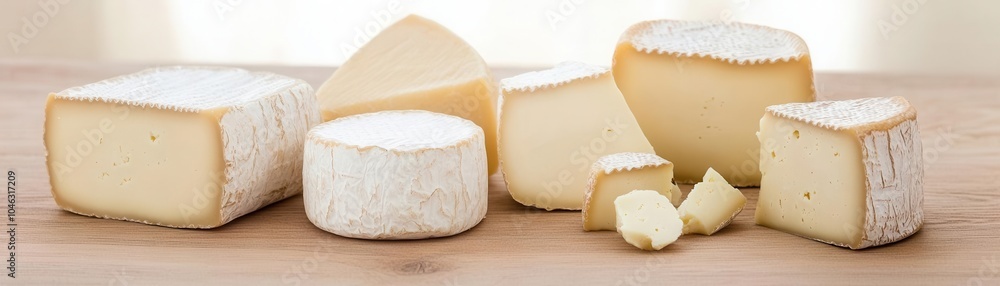 Enzyme reactions in cheese aging process, time-lapse of texture change ...