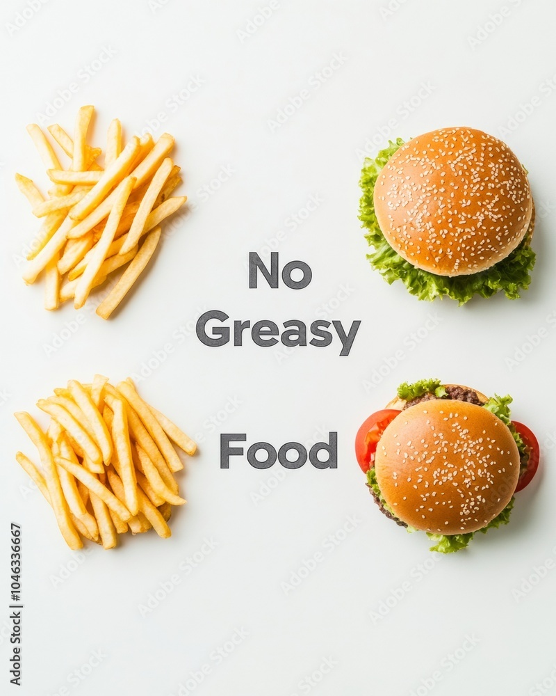 Healthy Choices vs. Greasy Foods A Visual Health Awareness Campaign ...