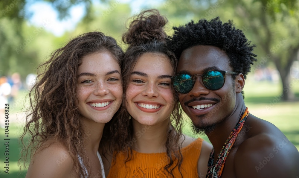 Polyamorous people, Smiling young women living in a Polyamorous ...