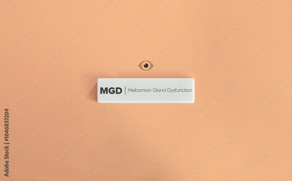 Poster Meibomian Gland Dysfunction (MGD) Banner Image – Wall Art ...