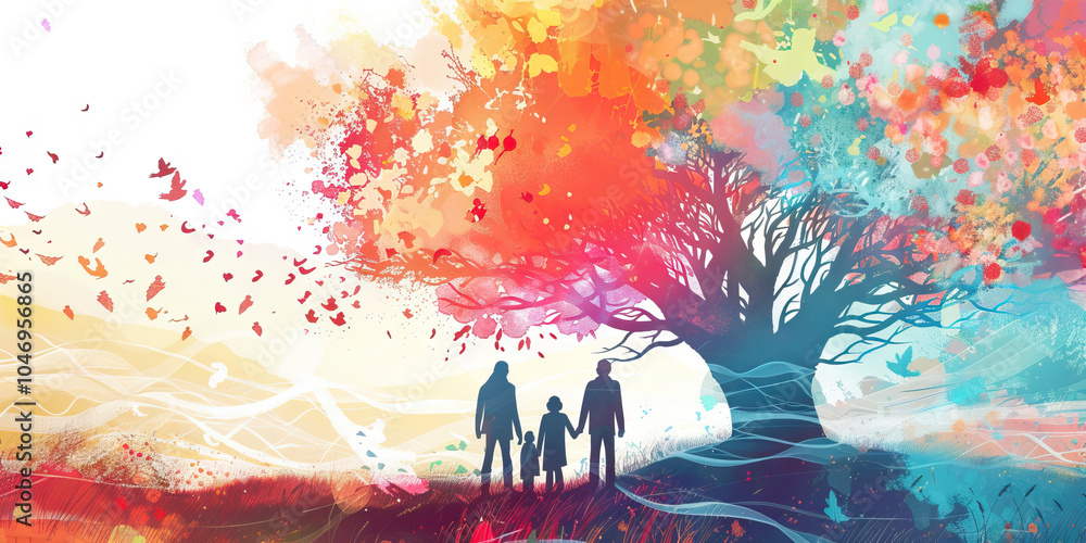 My Roots Unveiled: A beautiful, artistic representation of your ...