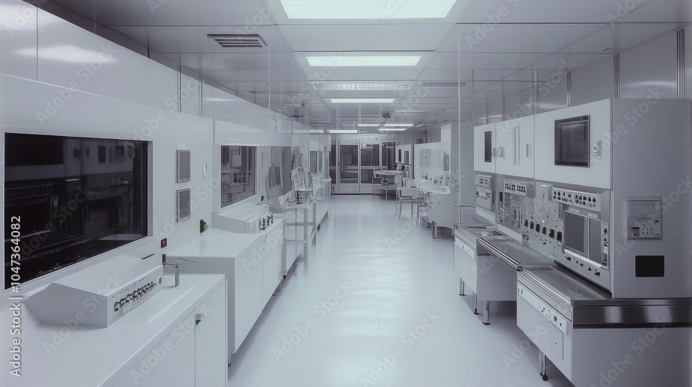 Clean room generator for semiconductor fab with precise power control ...