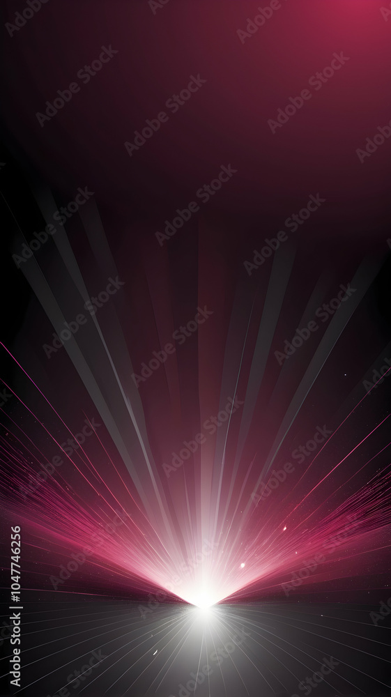 vertical Neon Burgundy, Light Gray, Black glowing gradient background ...