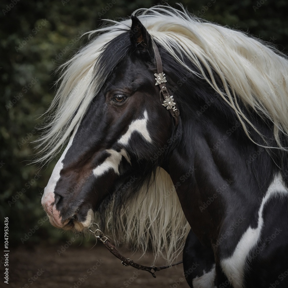 Gypsy Vanner – "Visualize a Gypsy Vanner with a long, flowing mane and ...