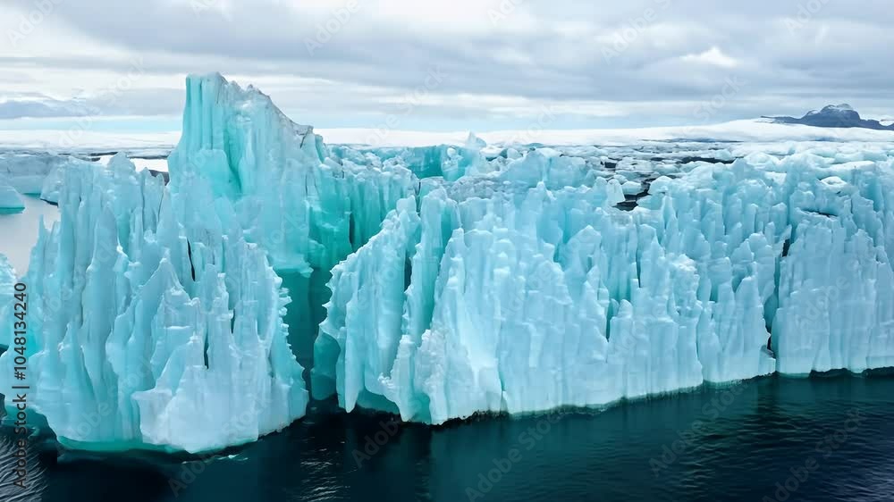 grandeur massive iceberg formation ocean bizarre amazing shapes found ...