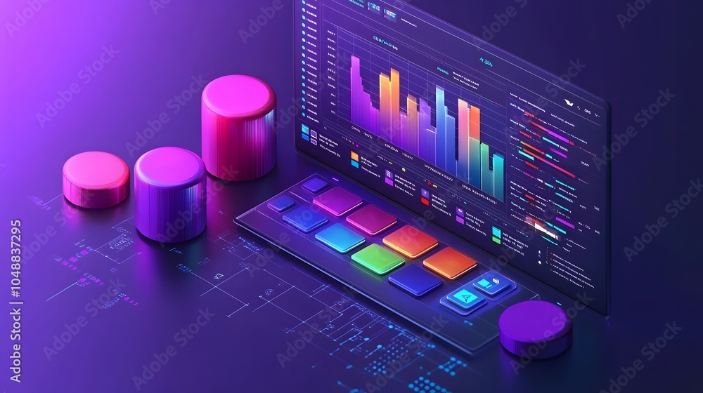 Real-time virtual business analysis in 2025, high-res data monitoring ...