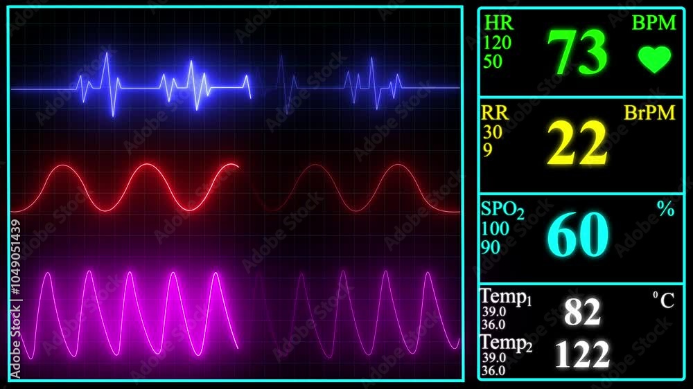 Monitoring System Testing Heart Health By Analyzing Electrical Signals ...