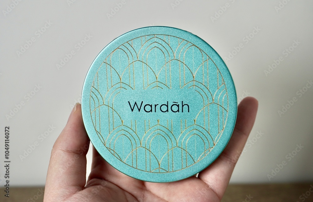 Jakarta, Indonesia - October 24th, 2024 - Hand holding Wardah Exclusive ...