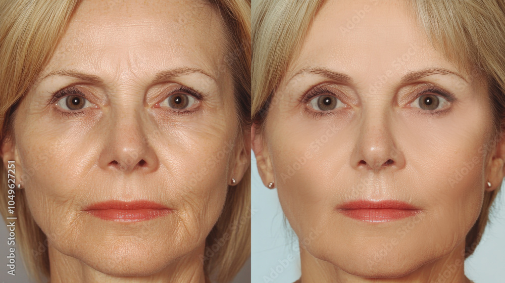 Visible transformation following botox injections reveals a significant ...
