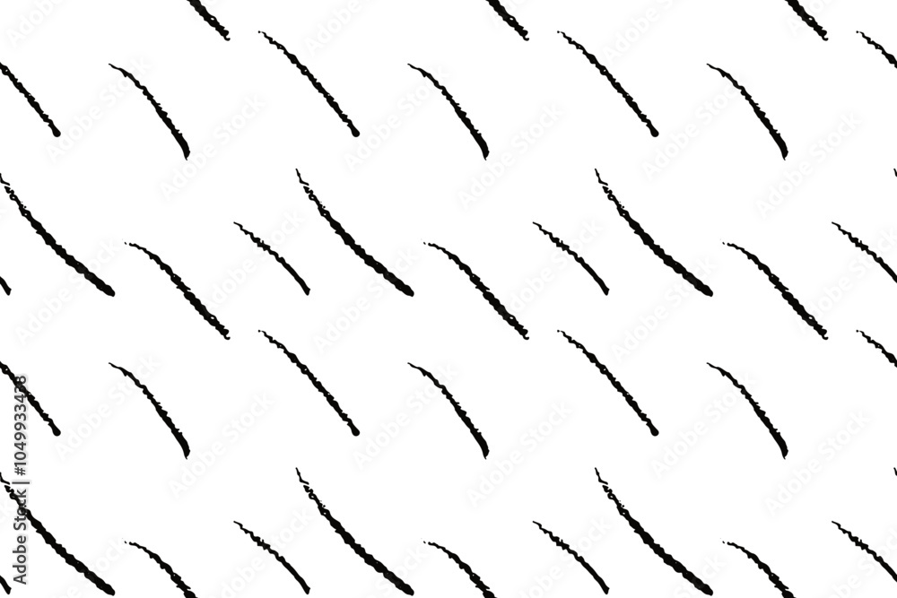 Diagonal hatching, seamless pattern with small hand drawn lines. Abstract texture, repeat grunge ...