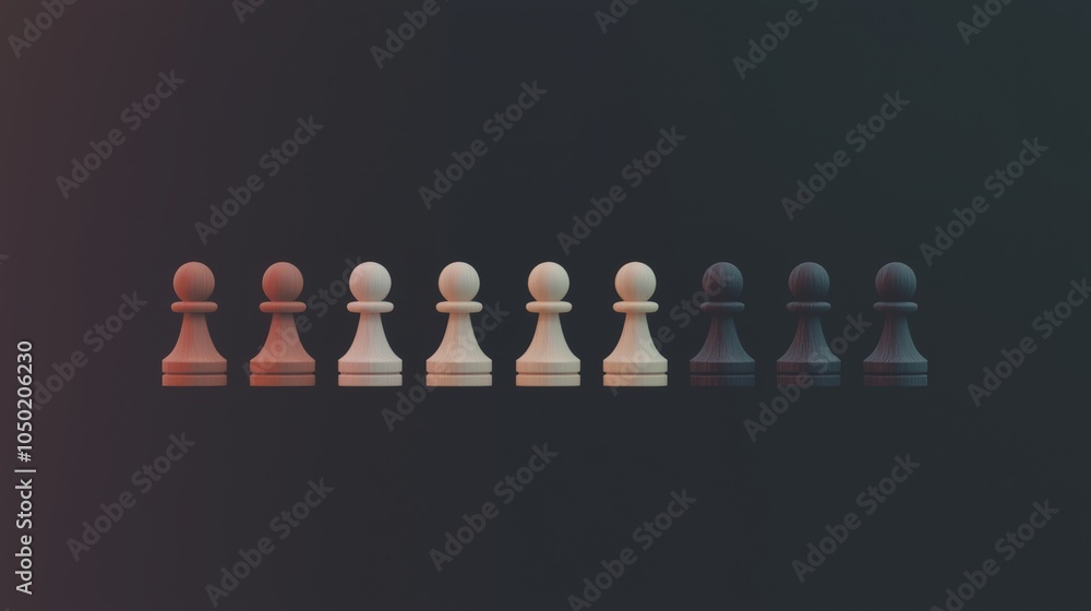 Exploring the Intricacies of Chess Pawns A Minimalistic Perspective on ...