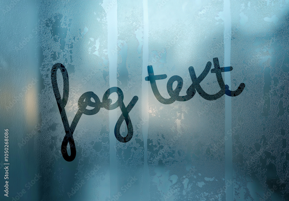 Fog Text Effect Mockup, Generative ai Stock Template | Adobe Stock