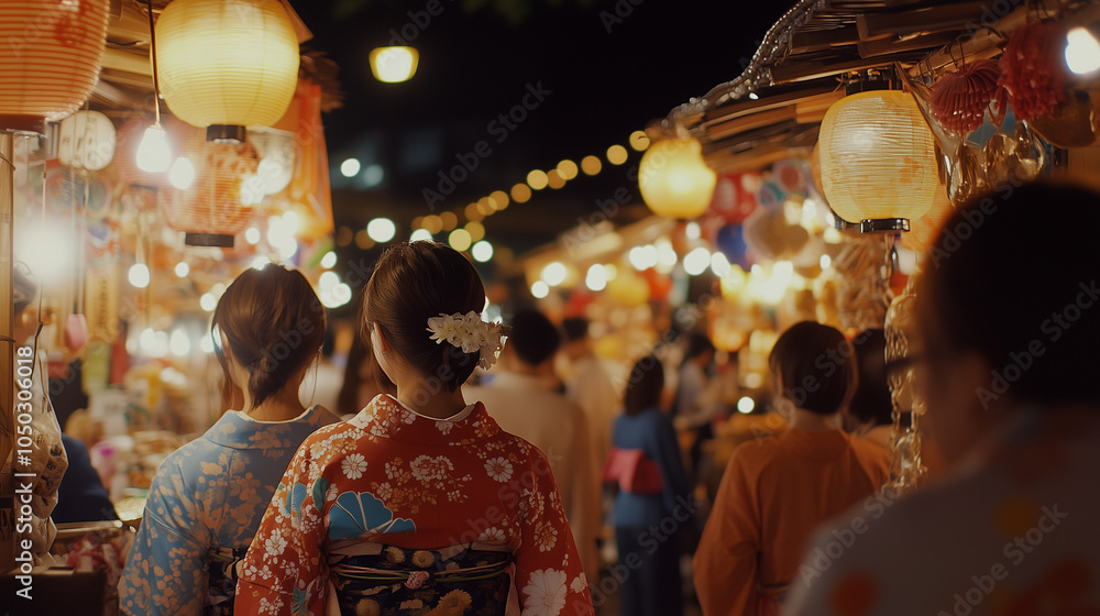 Tori no Ichi, a night market in Japan filled with stalls selling ...