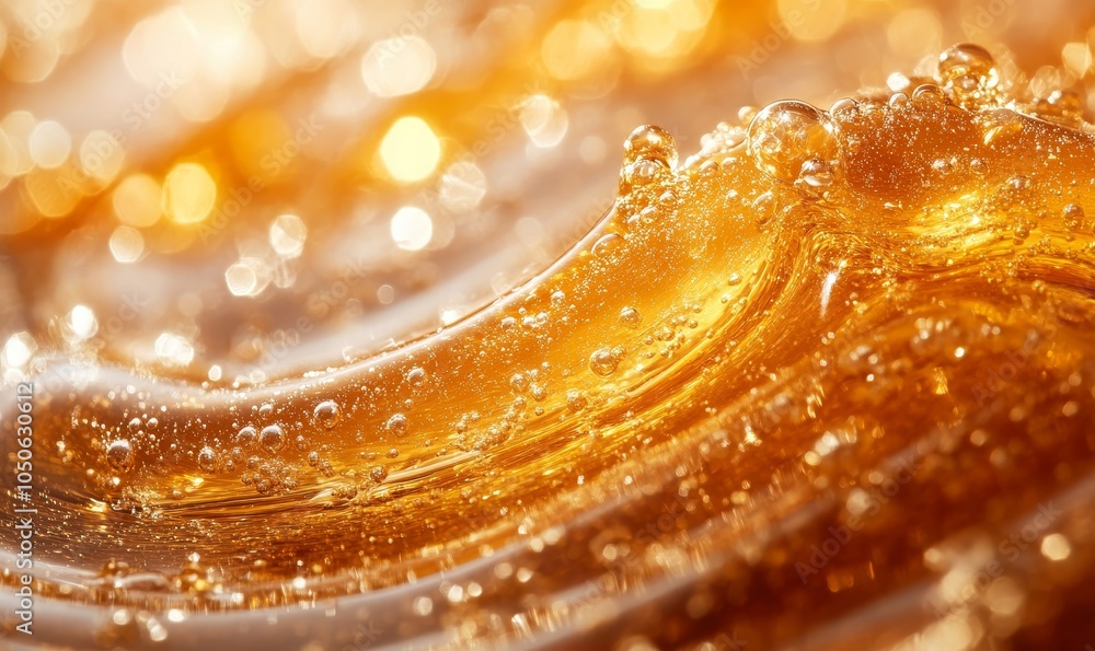 Macro Photography of Adhesive Viscosity Highlighting Stickiness and ...