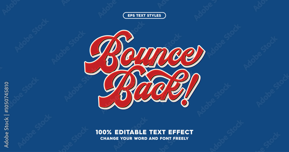 Bounce Back: A dynamic baseball-inspired text effect that brings style ...