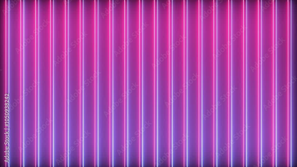 glowing neon line motion graphics animation background, 4k Neon light ...