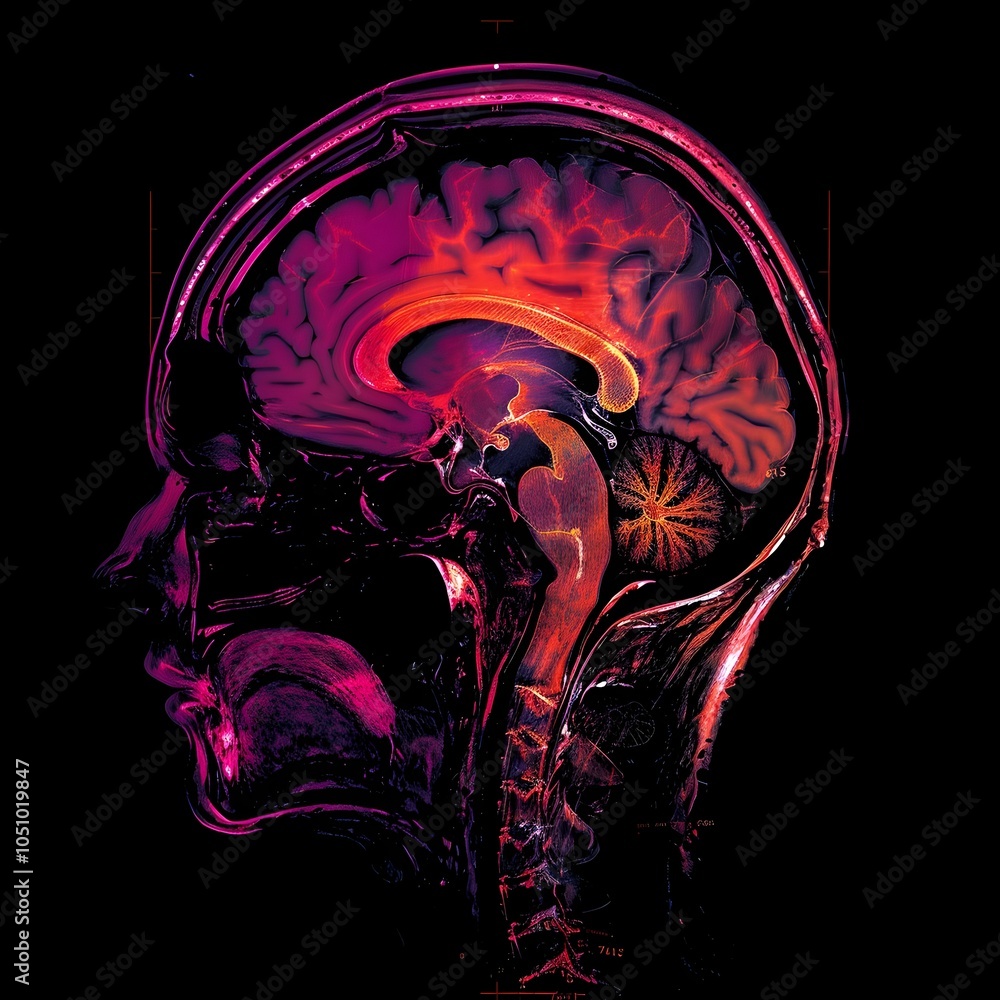 MRI Brain Scan image, Advanced Diagnostic Imaging for Medical and ...