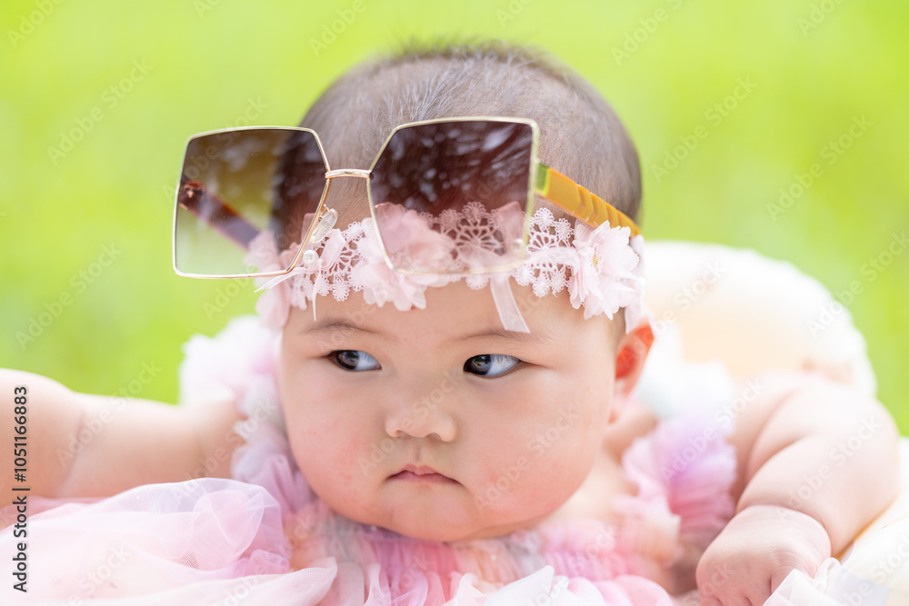 A Taiwanese couple in their 20s and their 7-month-old baby celebrate ...