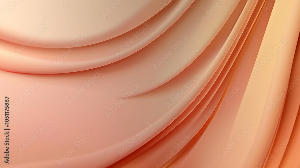 The flowing forms and subtle color transitions create a calming and ...