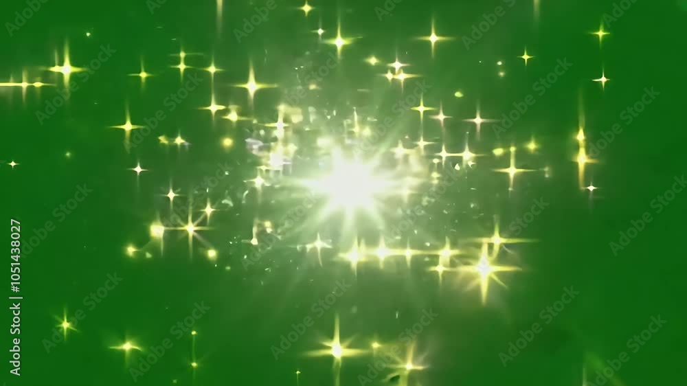 Witness mesmerizing twinkling starlight animation glittering stars ...
