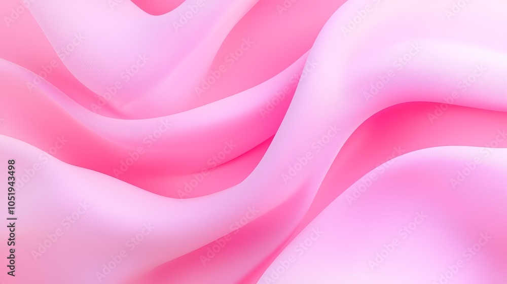 Soft pink waves a beautiful exploration of flowing fabric and color ...