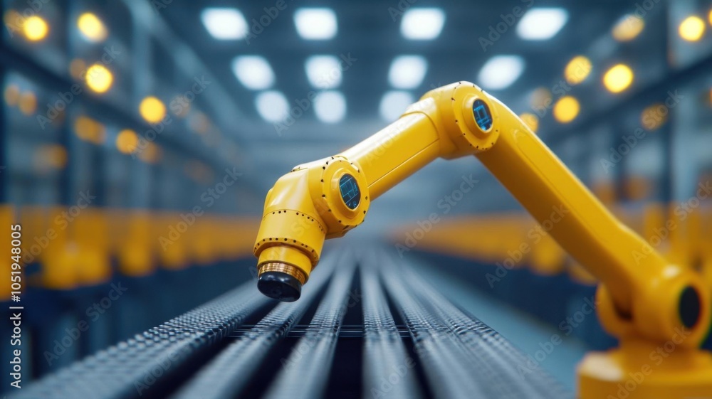 AI system performing a visual quality inspection on a production line ...