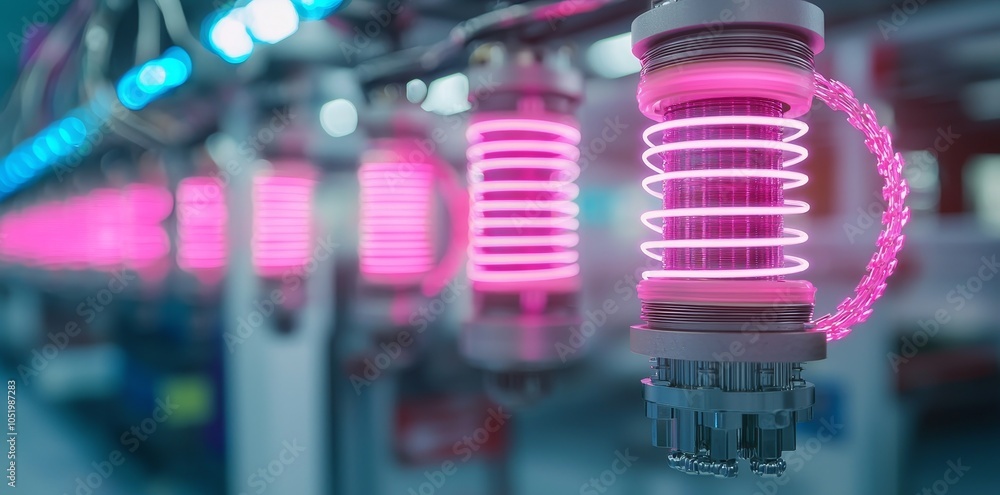 The model of the particle accelerator illustrates the interaction ...