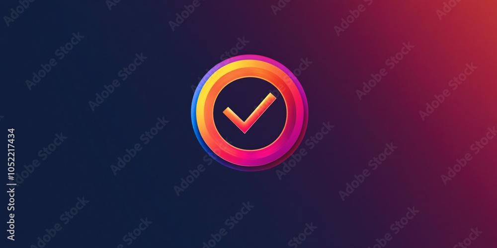 Checkmark ok symbol for quality assurance, business approve icon ...