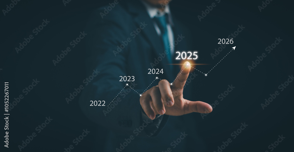 Business goals and vision for 2025. Business start-up. Performance ...