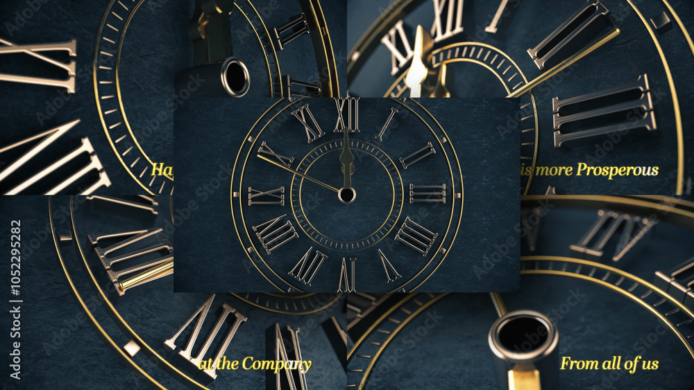 Elegant New Year Countdown | Short and Long Version Stock Template ...