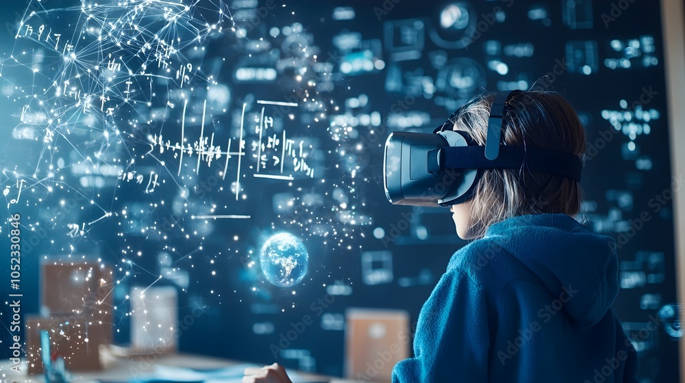 Virtual Reality Physics Class with Floating Formulas and Gravity ...