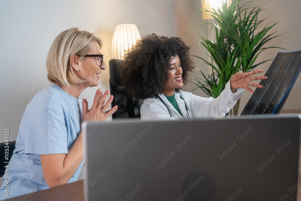 Complex examination and treatment of pain in cervical spine with ...