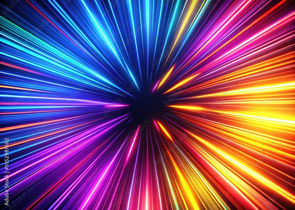 Elevate your comic frames with dynamic speed lines animation background ...